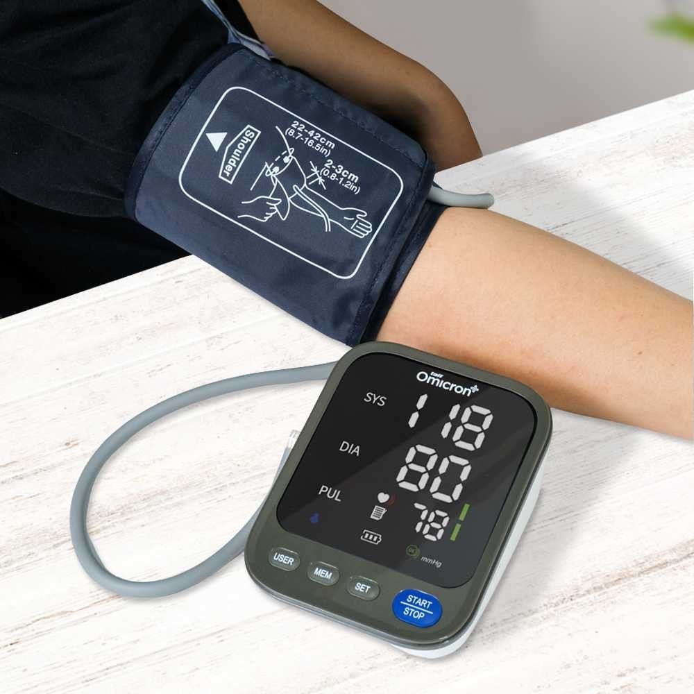 Jual TaffOmicron Alat Cek Tekanan Darah Otomatis Tensimeter Alat Tensi ...