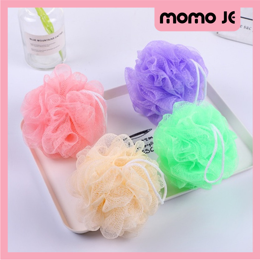 Jual MOMO JE H5285 Jaring Spon Mandi Gosok Spons Mandi Sponge Jaring ...