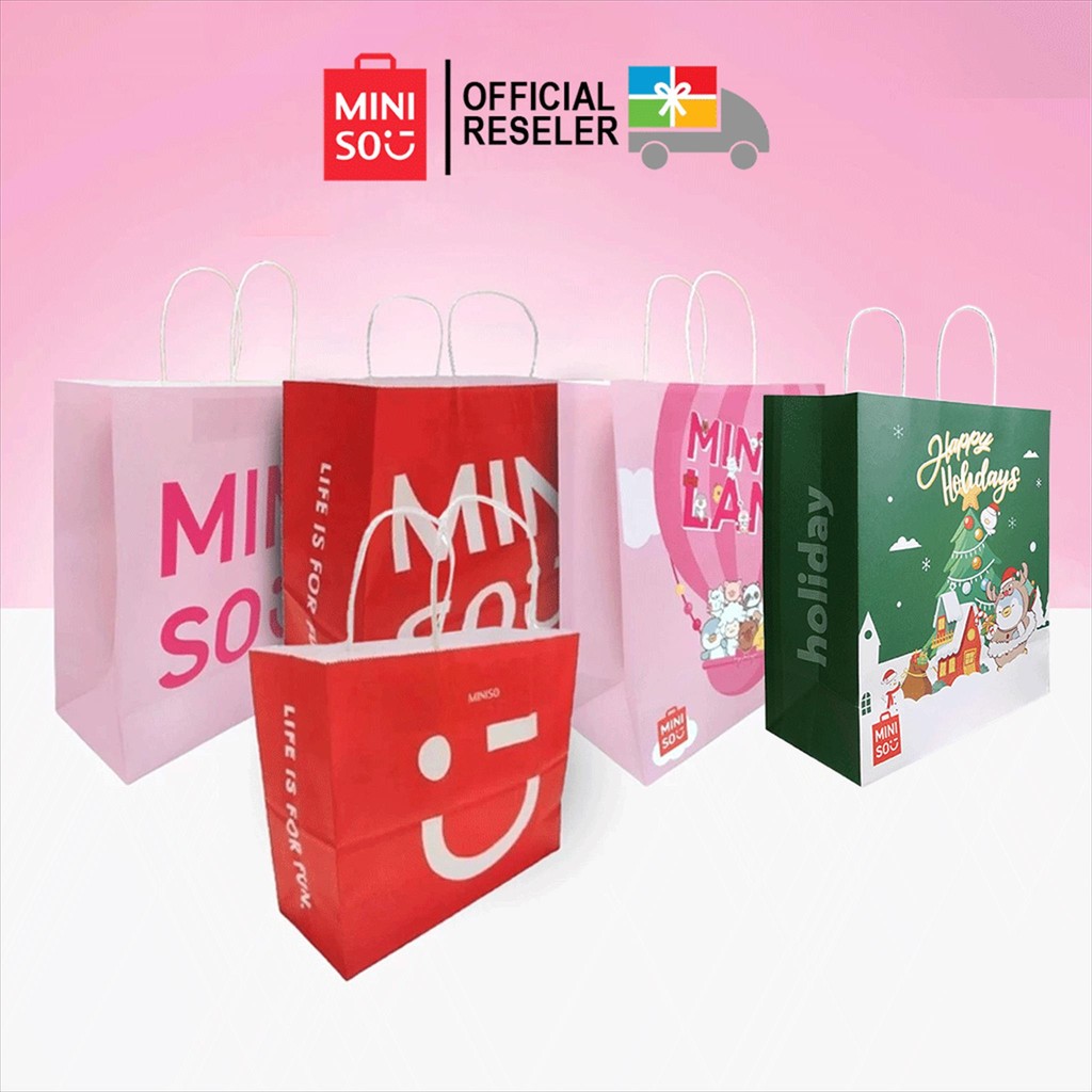 Jual Paperbag Miniso | Shopee Indonesia