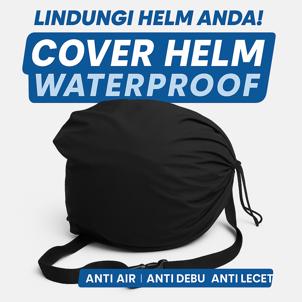 Jual Tas Cover Sarung Helm Jas Hujan Raincoat Anti Air Waterproof ...