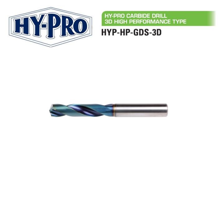 Jual Mata Bor 8 HY-PRO Carbide 8mm Drill HYP-HP-GDS-3D Matabor Besi ...