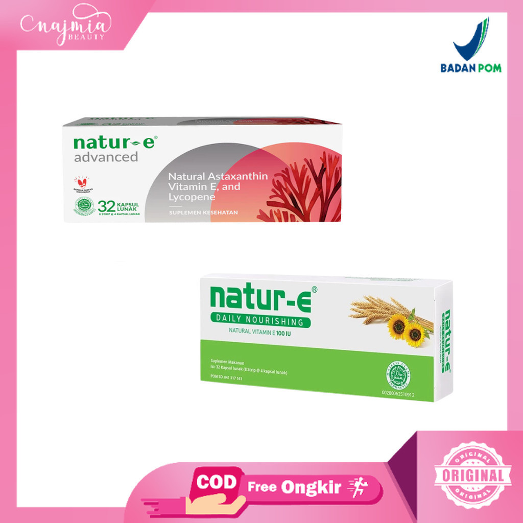 Jual Najmia (Beli 2 lbh murah) Natur-E Suplemen Kesehatan 100 IU ...