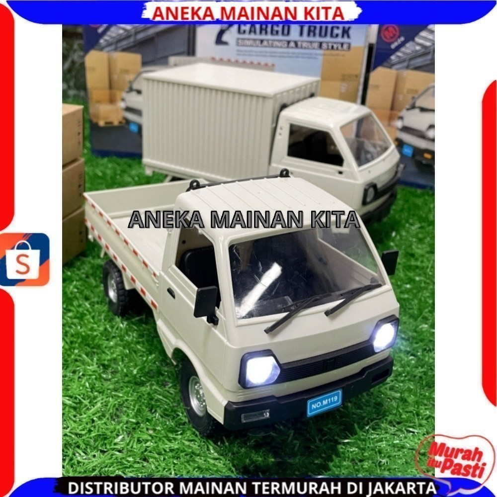Jual Mobil Remote Control Pick Up Suzuki Carry Scale 1:16 2WD | Shopee ...
