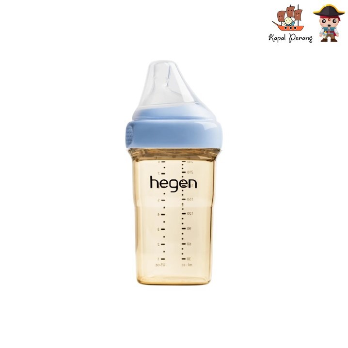 Jual Hegen PCTO Feeding Bottle PPSU - 240ml/8oz, Blue | Shopee Indonesia