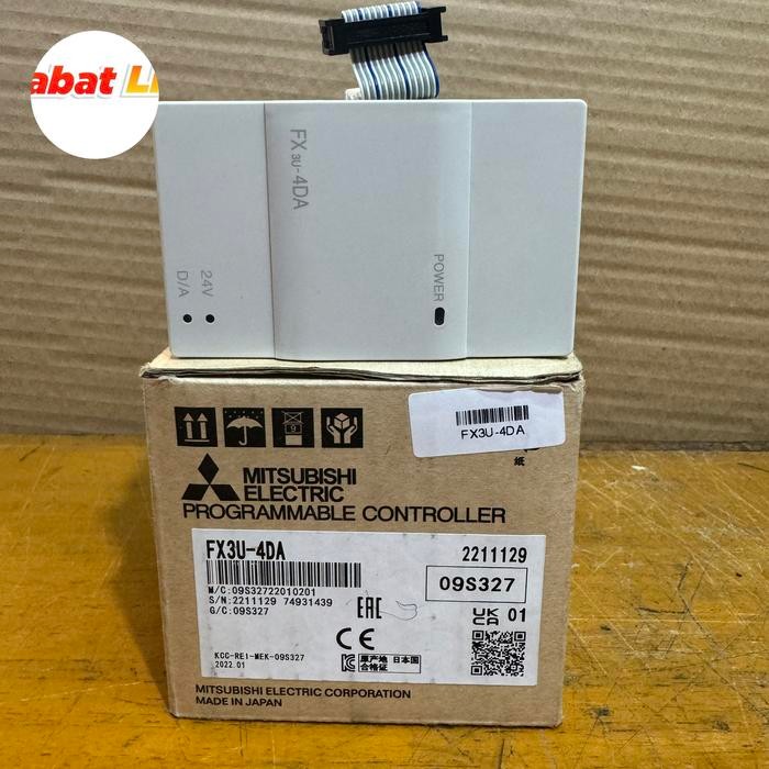 Jual PLC MITSUBISHI FX3U-4DA ORIGINAL | Shopee Indonesia