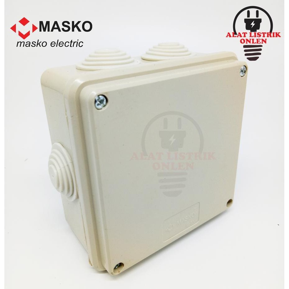 Jual (DARIN) Box Durados PVC MASKO Cream 105x105x58 mm I Dorados ...