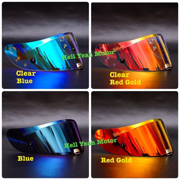 Jual Visor Iridium Flat HJC RPHA 11 RPHA 70 HJ-26 Revo Blue / Revo Red ...