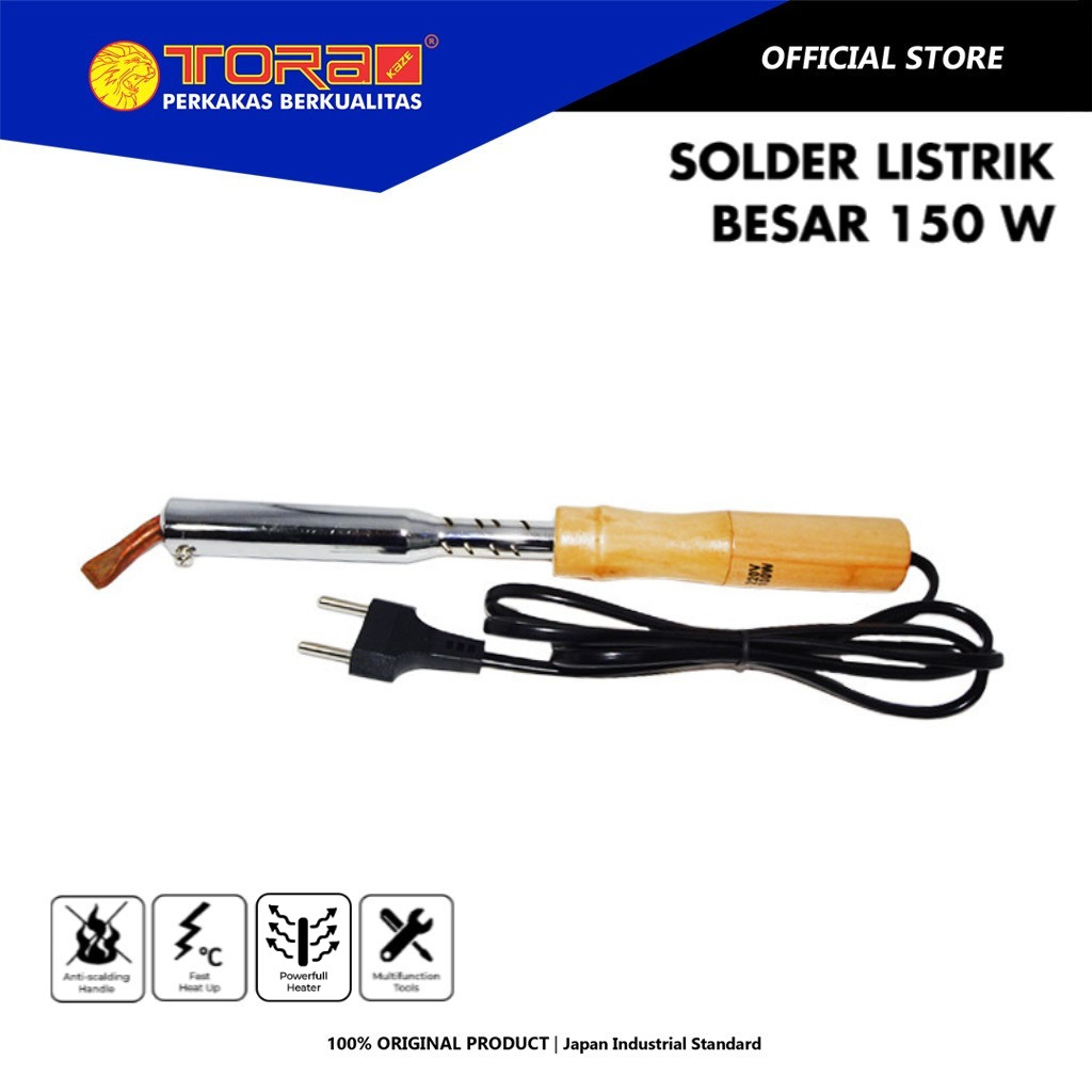 Jual TORA Alat Solder Listrik Besar 150 W - Solder Iron Electric ...
