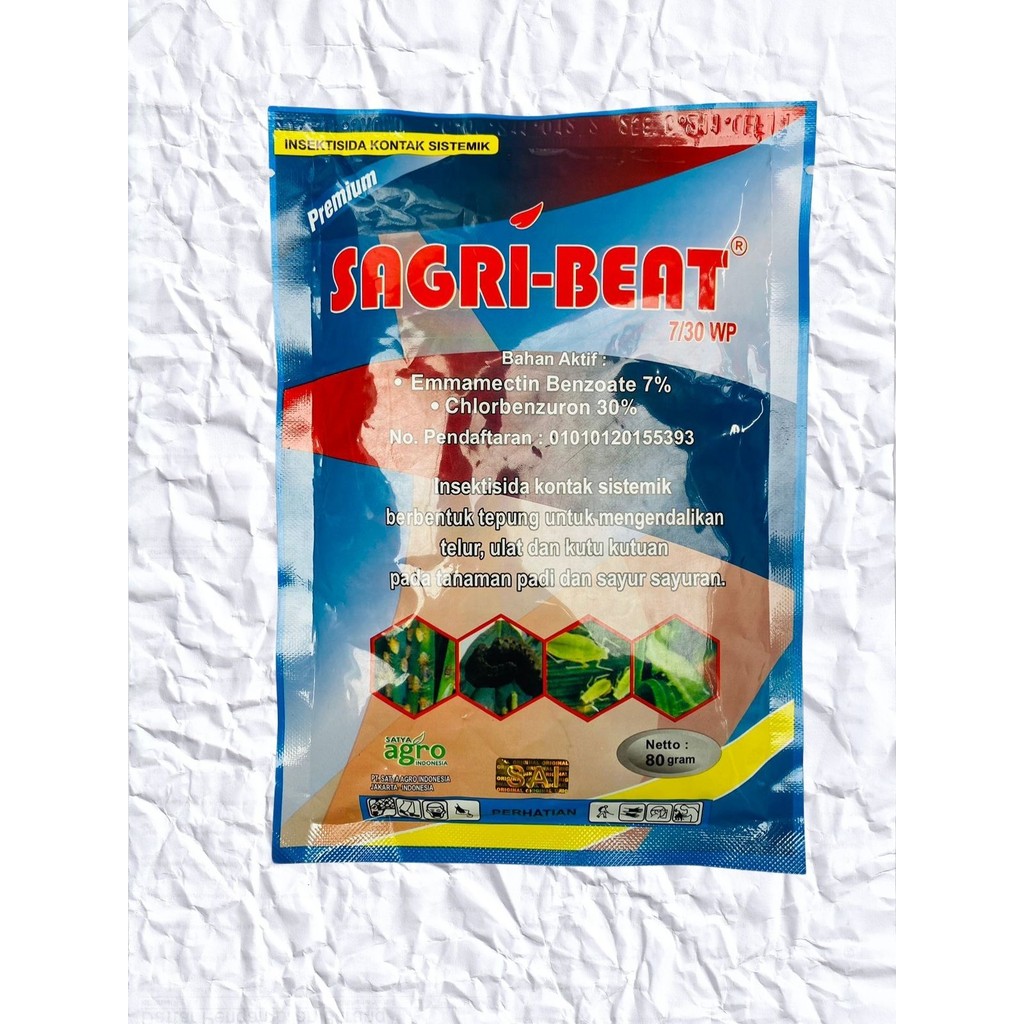 Jual Insektisida Kontak Sistemik SAGRI BEAT berat isi 80 gram | Shopee ...