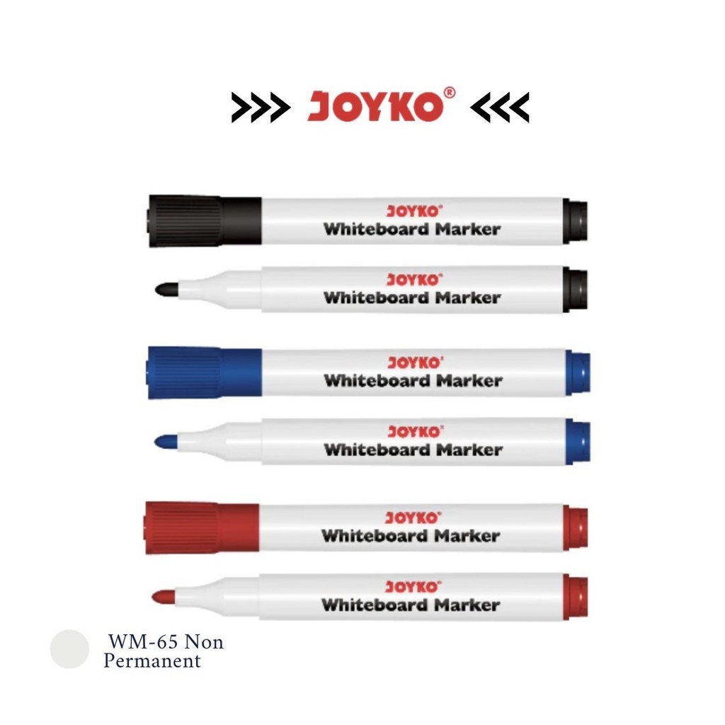 Jual Spidol Papan Tulis White Board Joyko WM-65 Non Permanent Marker ...