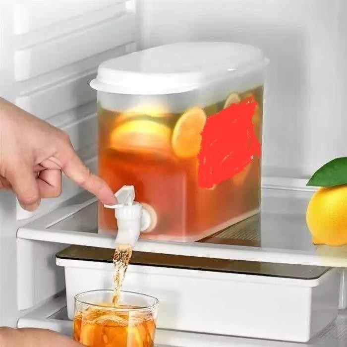 Jual [PB] Dispenser Kran Kulkas Mini Tempat Air Kran 2 Liter Teko Air ...
