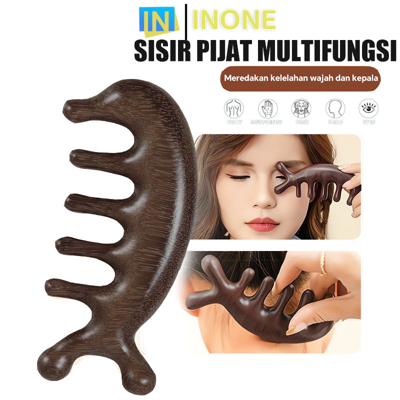 Jual INONE - Sisir Pijat Lima Jari Sisir Pijat Rambut Serbaguna Sisir ...