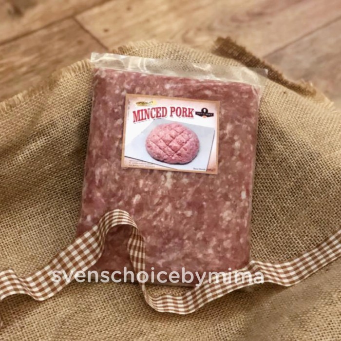 Jual SVEN'S CHOICE Daging Giling Babi Minced Pork 500gr | Shopee Indonesia