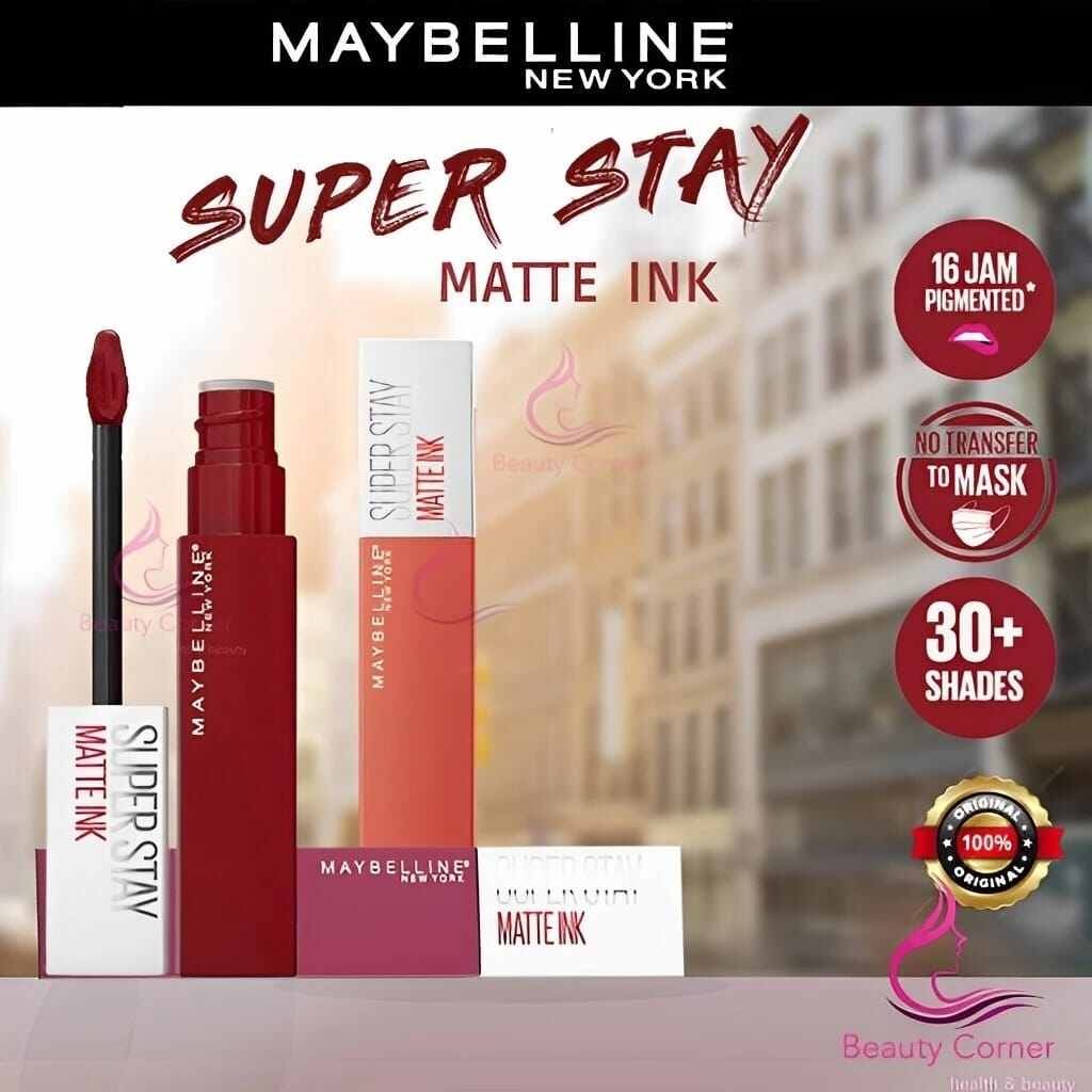 Jual TERMURAH Lipstik maybeline lip matte maybeline superstay matte ink ...