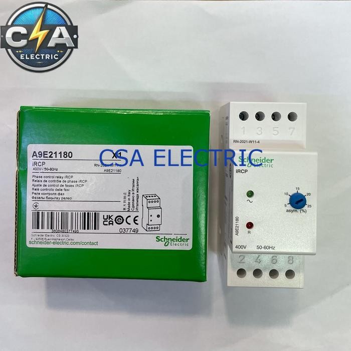 Jual Promo RCP / iRCP Schneider Phase Control Relay A9E21180 | Shopee ...