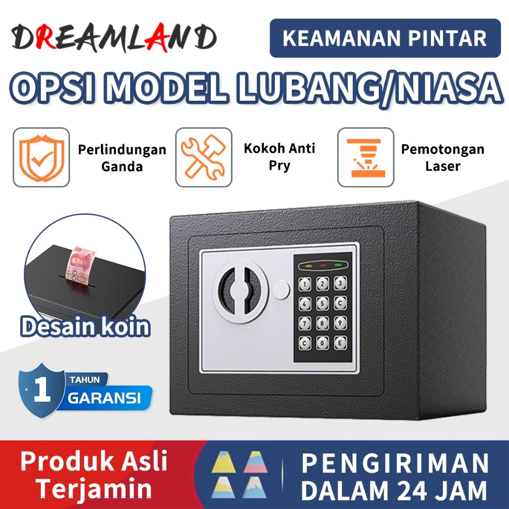 Jual Brankas Tempat Barang Berharga Berangkas dengan Kata Sandi ...