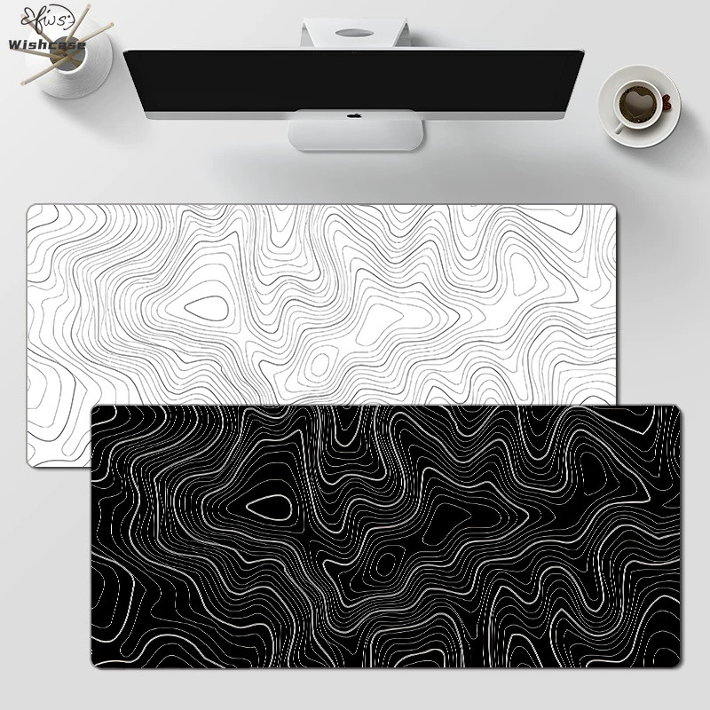 Jual Gaming Pad Long Mousepad Deskmat Keyboard pad Mousepad Anti Slip ...