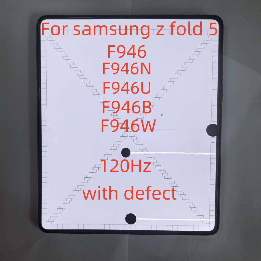 Jual 7.6'' Super AMOLED Z Fold 5 5G Defected LCD Screen For Samsung Z ...