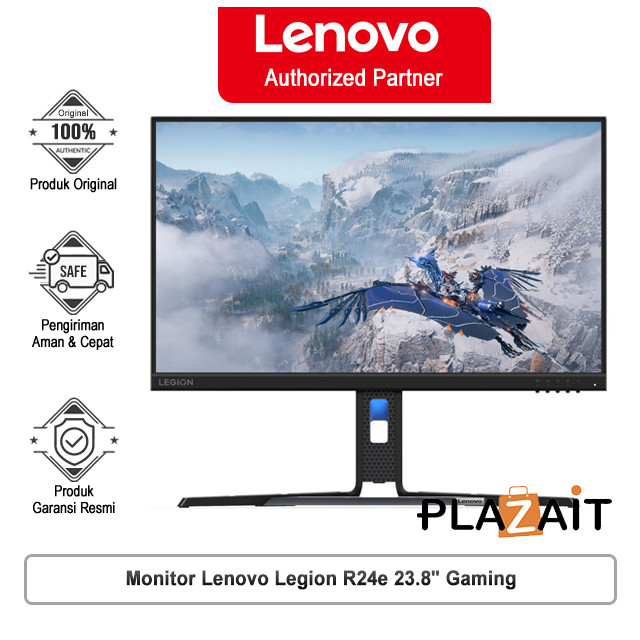 Jual Lenovo Monitor Legion R24e 23.8″ IPS 180Hz Gaming | Shopee Indonesia