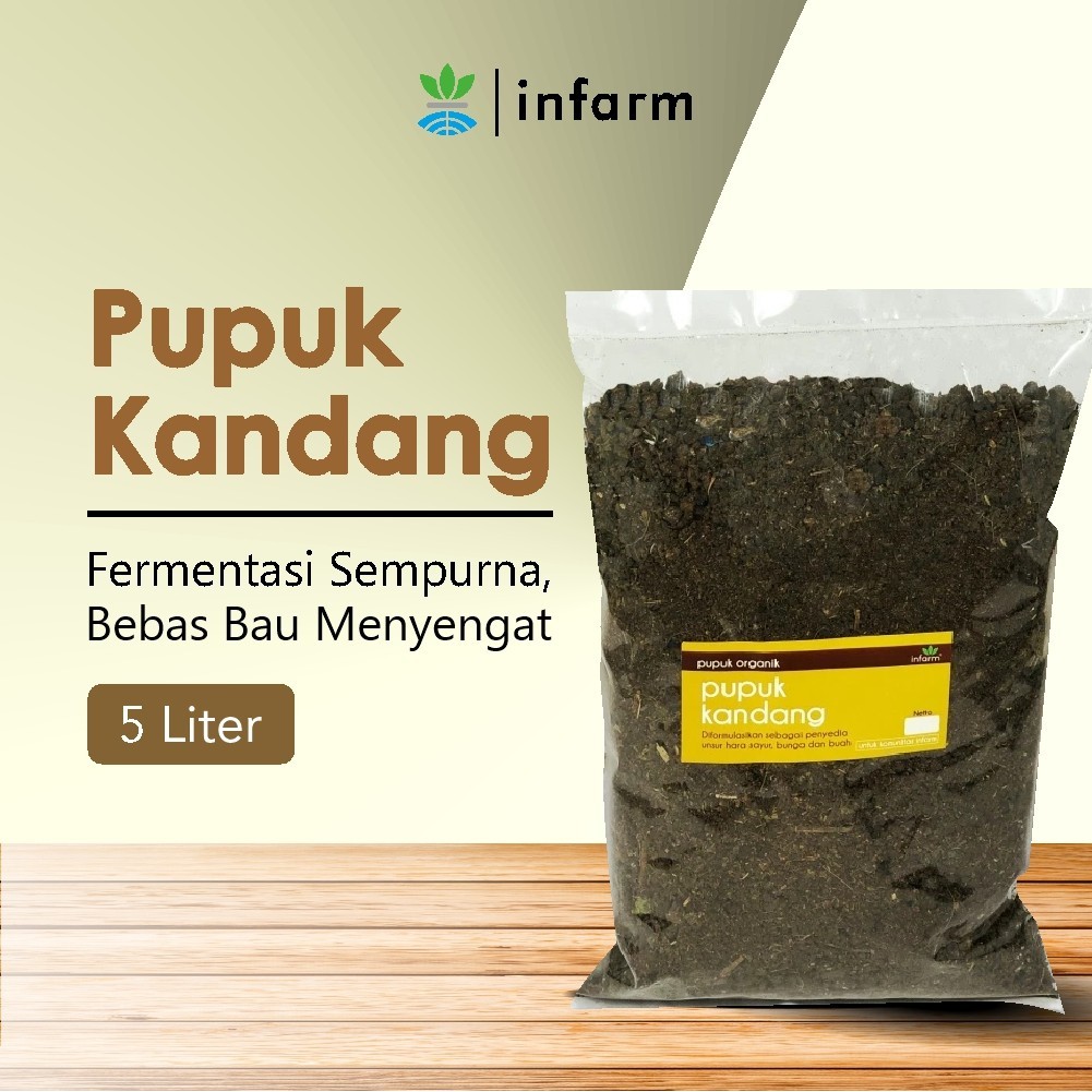 Jual INFARM - Media Tanam Organik Pupuk Kandang Gratis Label Tag ...