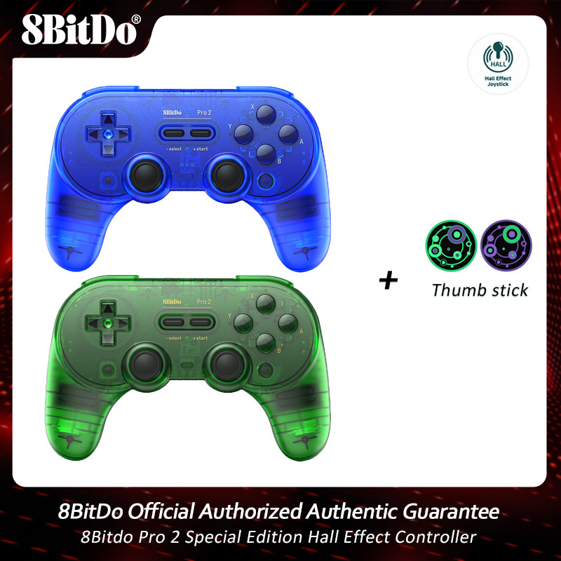 Jual 8Bitdo Pro 2 Special Edition Hall Effect Controller Wireless Joystick Gamepad for Switch PC ...