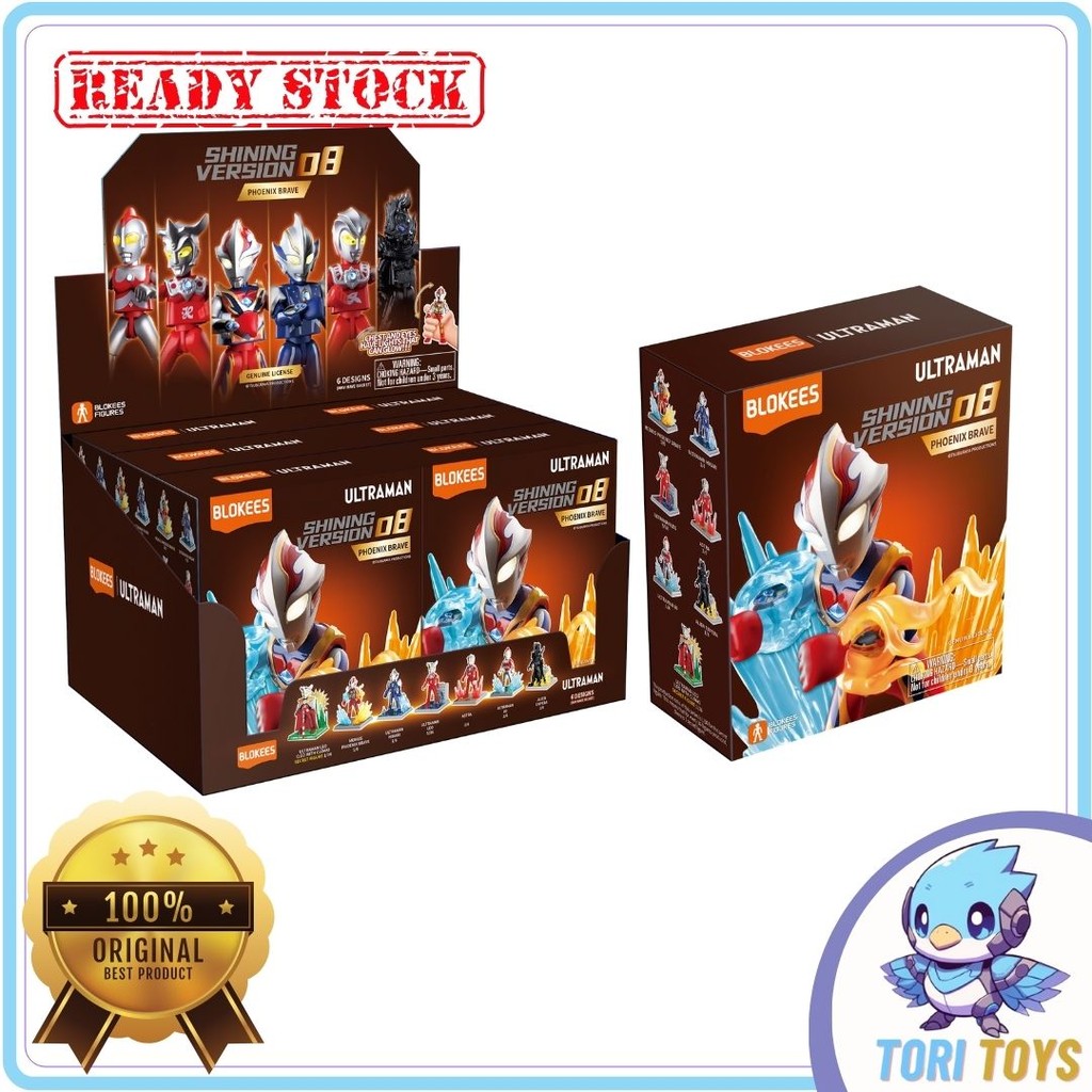 Jual Blokees Ultraman Shining Led Version 08 Phoenix Brave Original ...
