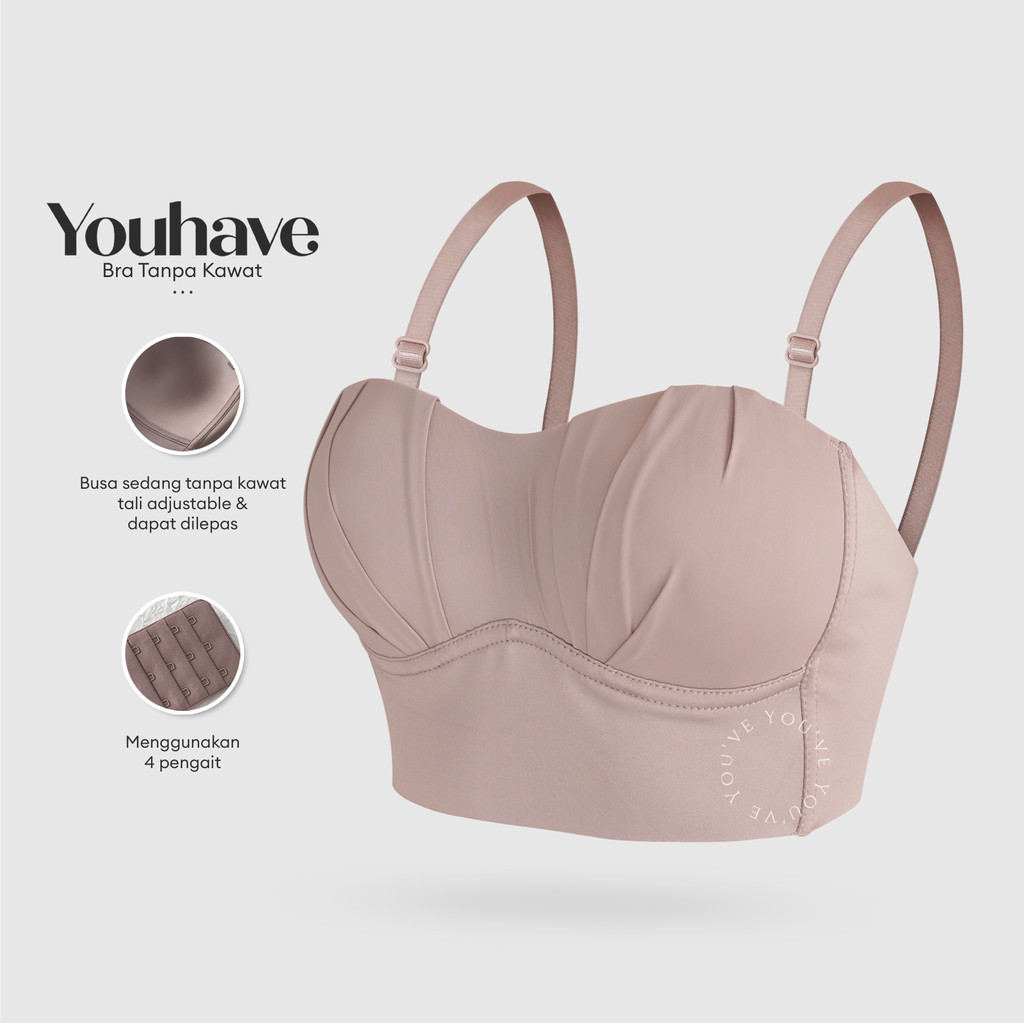 Jual YouHave ( You’ve ) BH Bra Seamless Sport Bra Seamless Bra Wanita ...