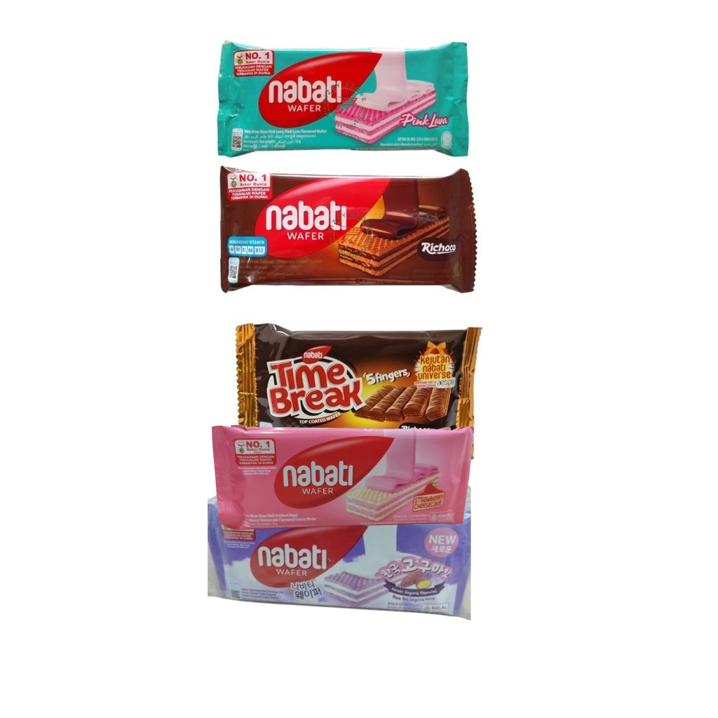 Jual Nabati Wafer/Time Break Renceng | Shopee Indonesia