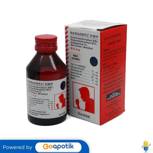 Jual Sanadryl Dmp Sirup 120 Ml | Shopee Indonesia