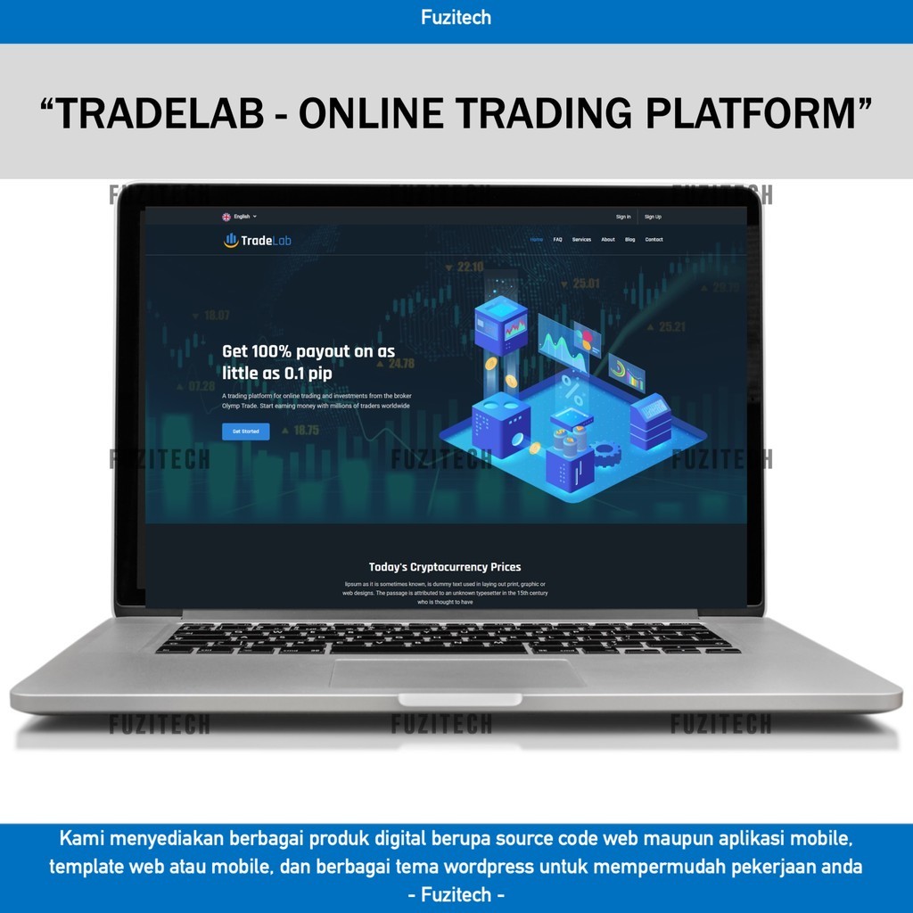 Jual SOURCE CODE APLIKASI WEB TRADELAB - ONLINE TRADING PLATFORM D490 ...