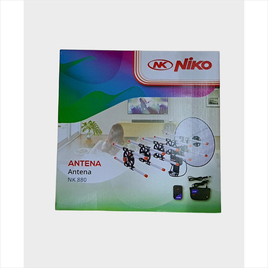 Jual NIKO ANTENA NK 880 PLUS REMOTE CONTROLLER MULTIFUNGSI | Shopee ...