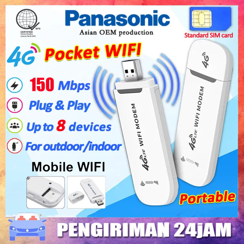 Jual 【Ready Stock】Modem WIFI USB 500Mbps 4G LTE Wi-Fi Portabel All ...