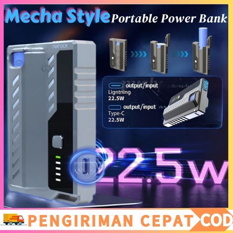 Jual [Penjual Lokal] Portable Power Bank 21700 Battery Rechargeable ...