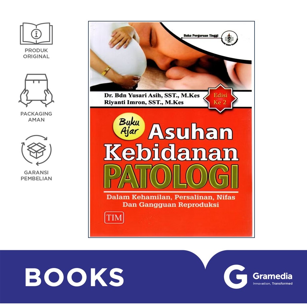 Jual Ajar Asuhan Kebidanan Patologi dalam Kehamilan, Persalinan, Nifas, dan Gangguan Reproduksi ...