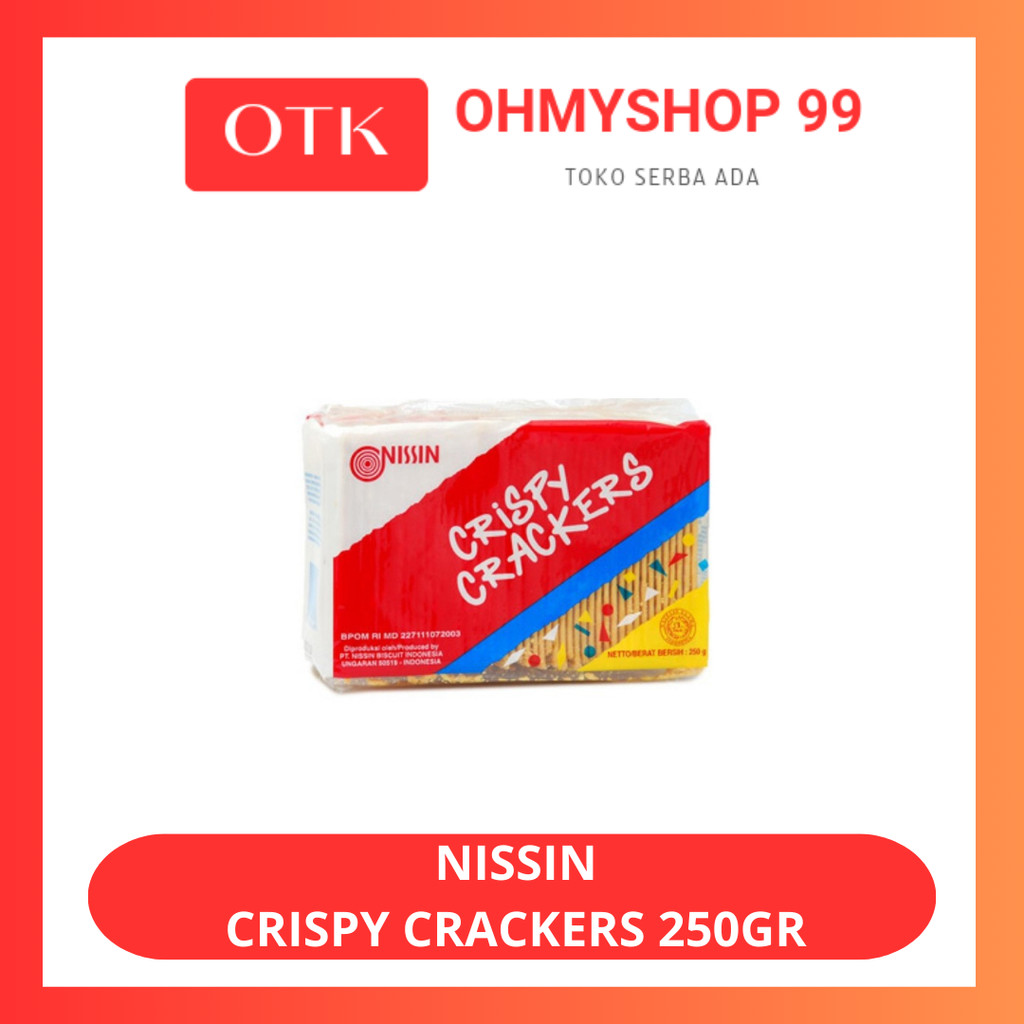 Jual NISSIN Biskuit Crispy Crackers 250gr | Shopee Indonesia