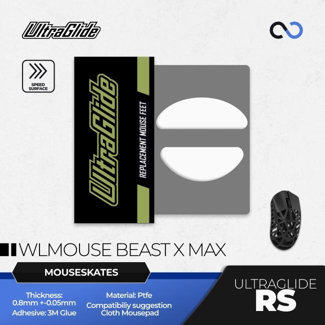 Jual Meow Gaming Gear UltraGlide RS WLMouse Beast X Max Mouse Feet ...