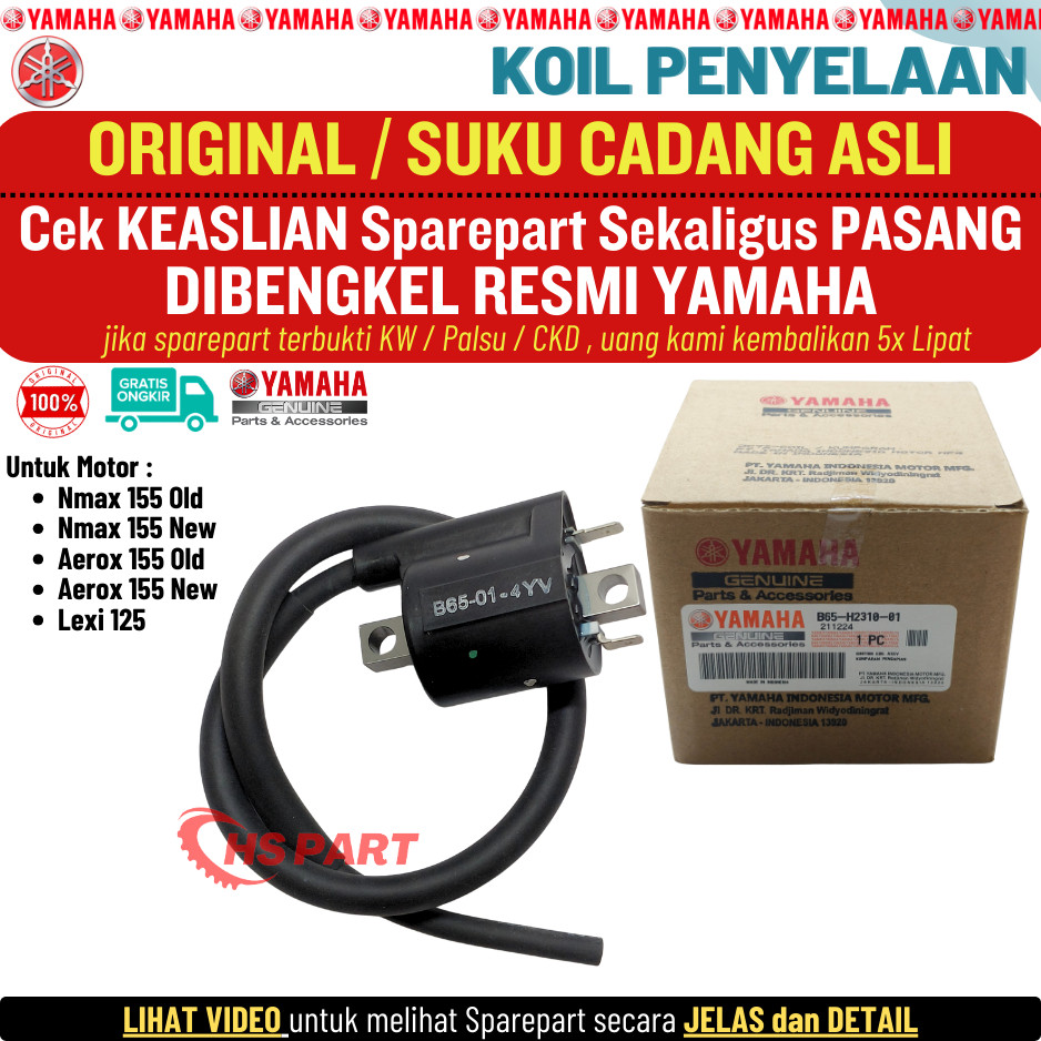 Jual Koil Kuil Coil Ignition Pengapian Aerox Nmax155 Old New Lexi ...