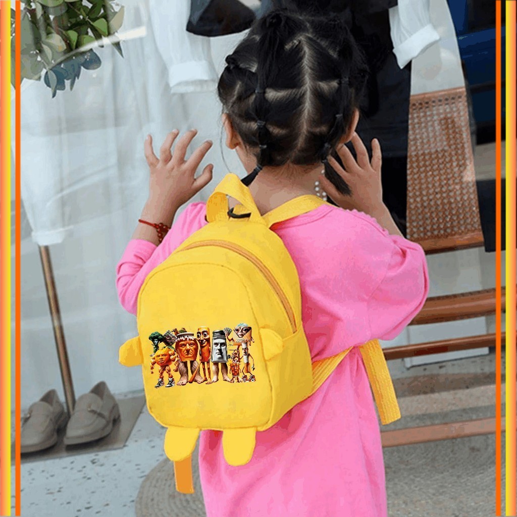 Jual L16 Tas Ransel Mini Anak Gambar Unik Anomali Tung Tung Sahur ...