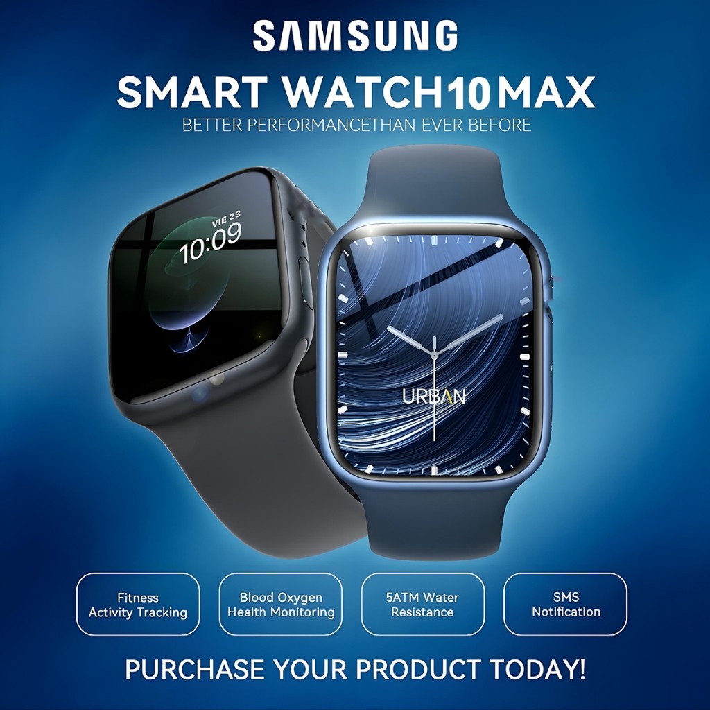 Jual Samsung Watch 10 Pro Max Smartwatch Series 10 2.3" HD Touch Screen ...