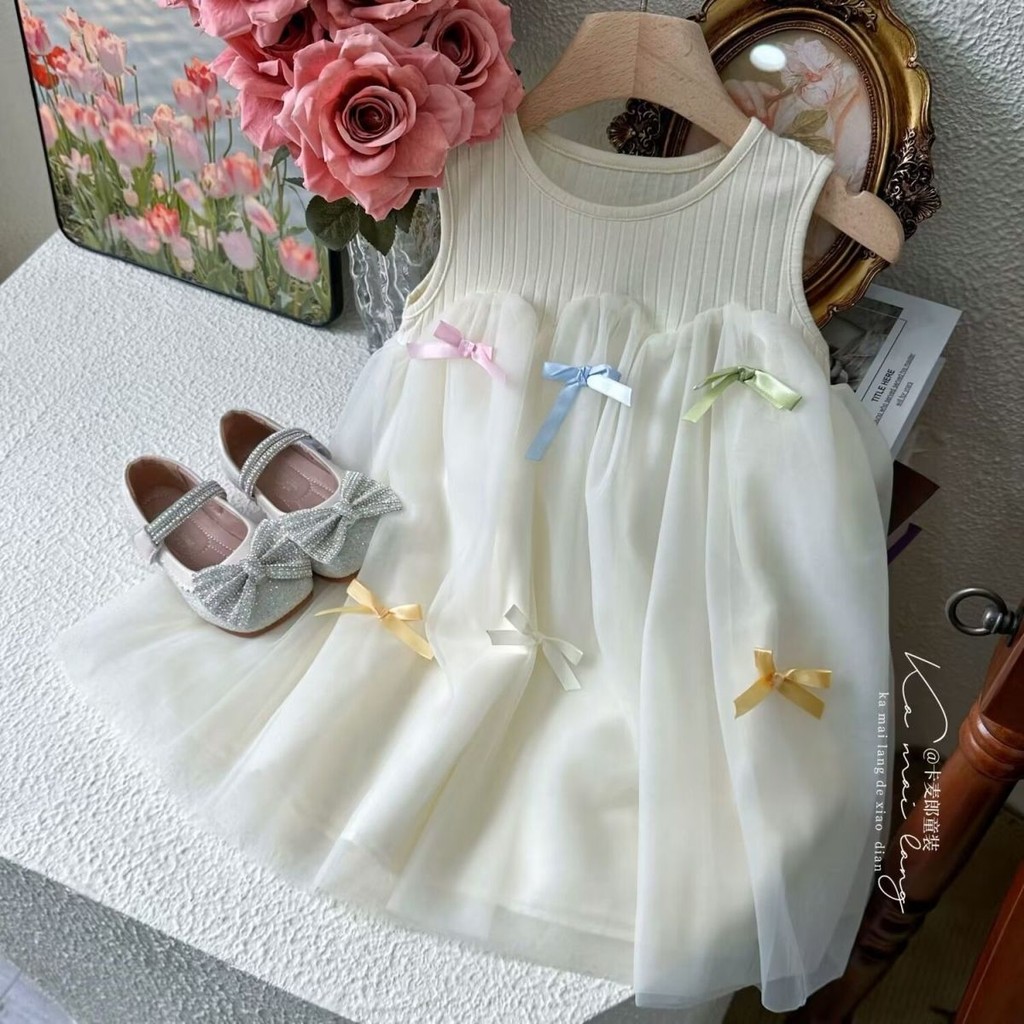 Jual Haasya kids Gaun tank top anak perempuan 1-4 tahun musim panas ...