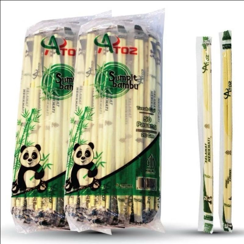 Jual PPS - Sumpit + tusuk gigi 1 bal isi 3500 pasang ( 70 pack x 50 ...