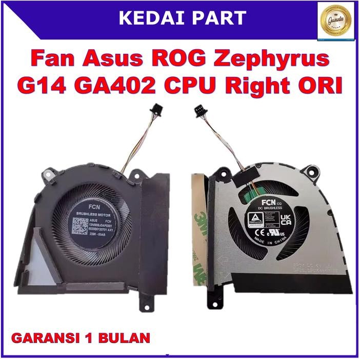 Jual Kipas Fan Asus ROG Zephyrus G14 GA402 GA402R GA402RJ GA402RK 2022 ...