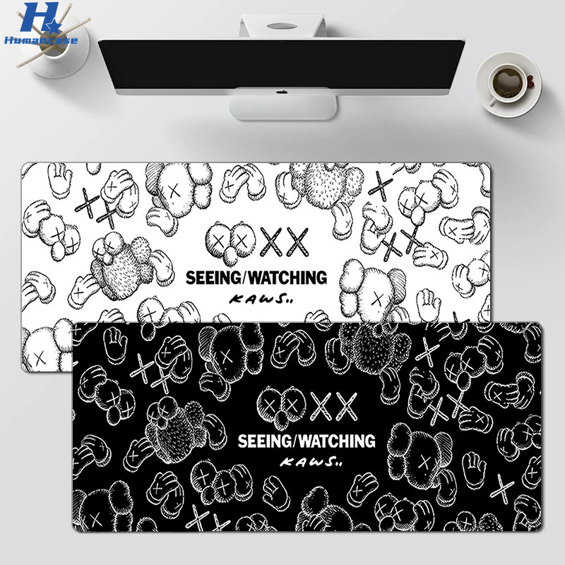 Jual Mousepad Gaming Deskmat Keyboard Pad Anti Slip Besar Kaws Cartoon ...