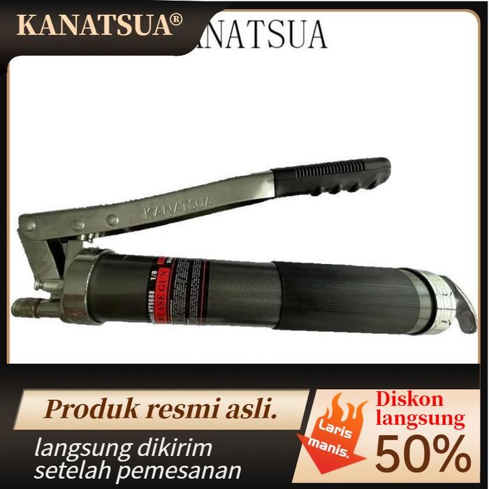 Jual POMPA GEMUK MANUAL DOUBLE PISTON 500CC GREASE GUN Merah | Shopee ...