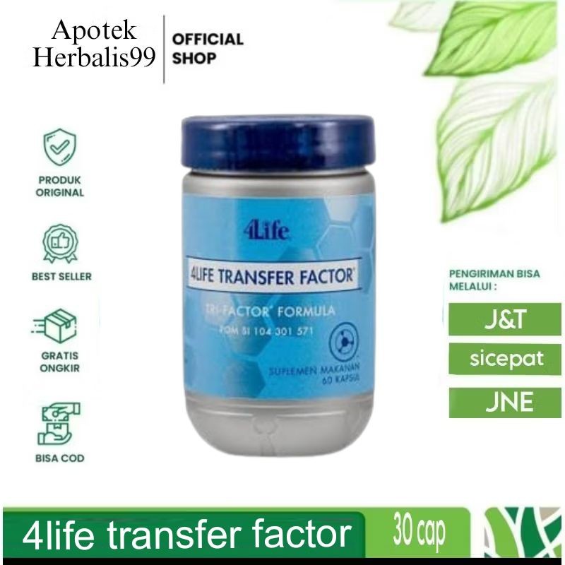 Jual 4Life Transfer Factor Plus Tri Asli 100% Original Formula Factor ...