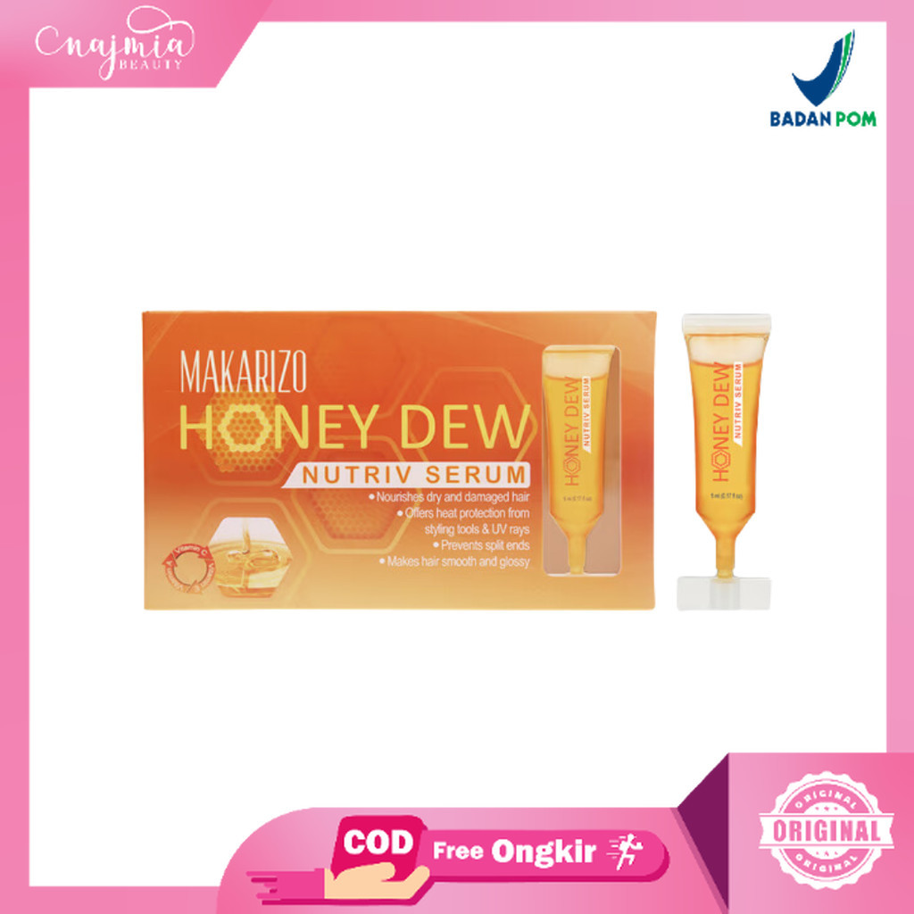 Jual Najmia Ofc Makarizo Professional Honey Dew Nutriv Serum Dusset 5ml ...