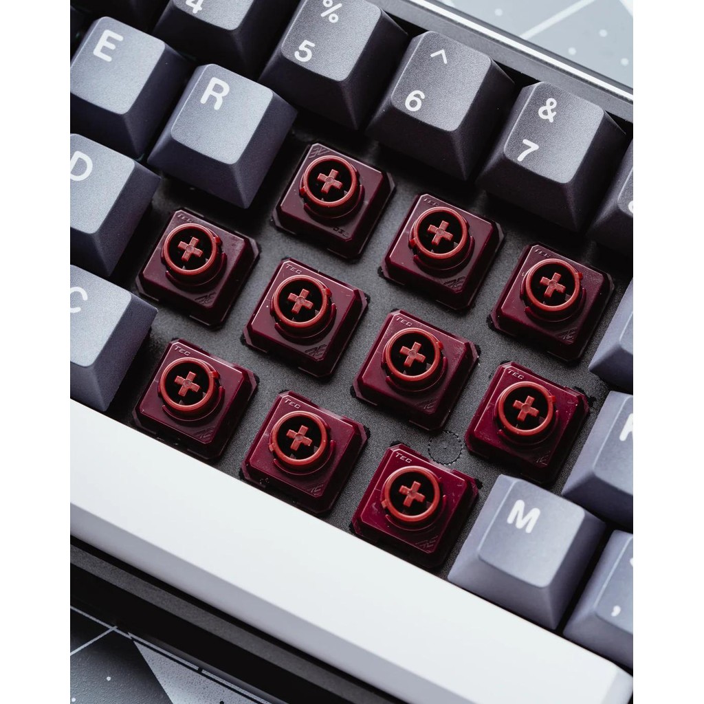 Jual AEBoards Raeds HE Magnetic Hall Effect Keyboard switch Rubber Dome ...