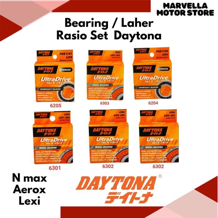 Jual Laher Bearing Rasio Set Nmax Aerox Lexy | Shopee Indonesia