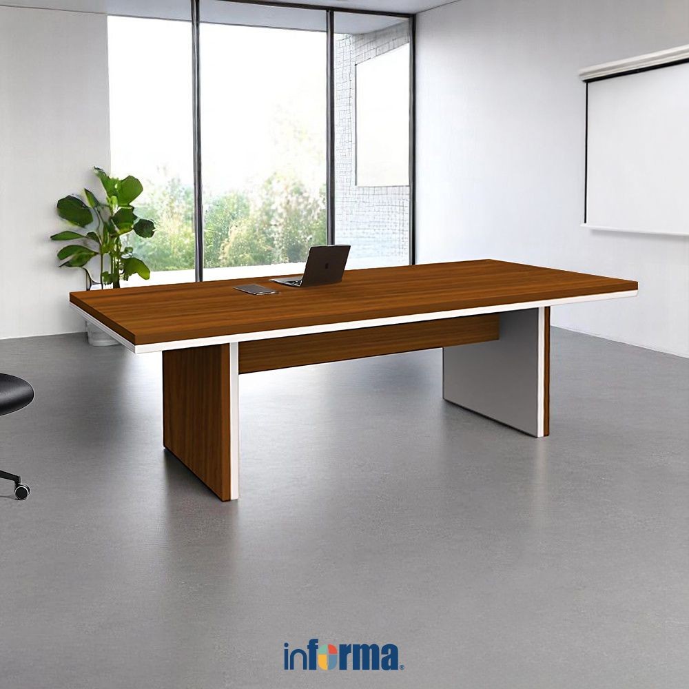 Jual Informa Montana Meja Rapat - Cokelat Meeting Table Meja Kerja ...