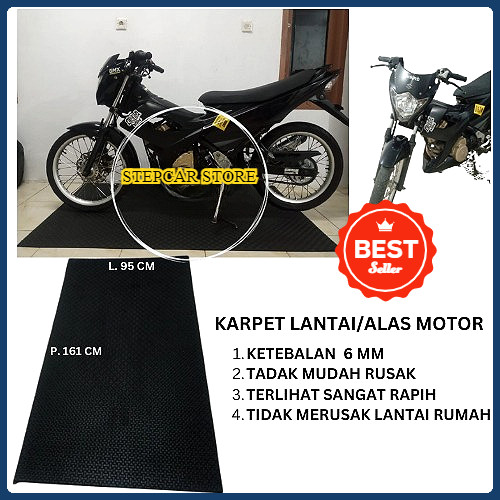Jual Karpet Alas Motor Standar Ukuran Full L-95 X P-161 Stepcar Store ...